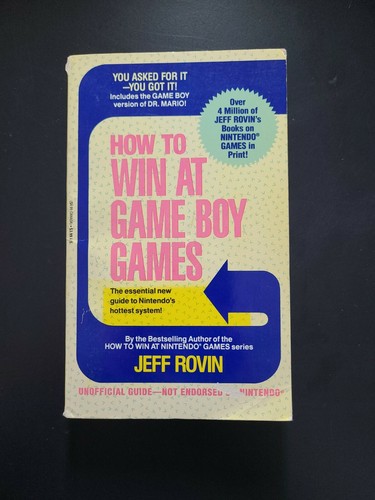 How to Win at Game Boy Games by Jeff Rovin (1991, Mass Market ...