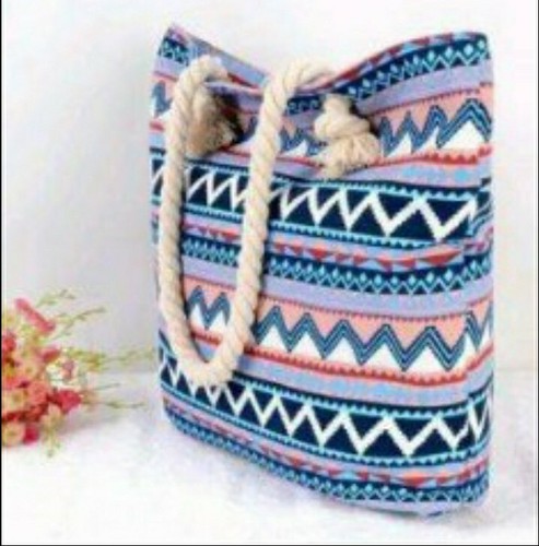 Southwest Ladies Serape Purse Tote Cabo Shopper Ultra Soft Colorful ...