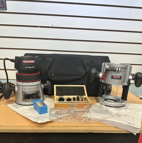 Craftsman Plunge Router Base Model 315.175320 With Manual for sale ...