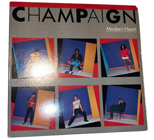 Champaign Modern Heart 1982 CBS Vinyl Record LP | eBay