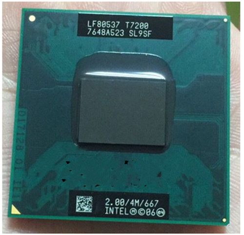 Intel Core 2 Duo T7200 2 GHz SL9SF LF80537T7200 Dual-Core Notebook ...