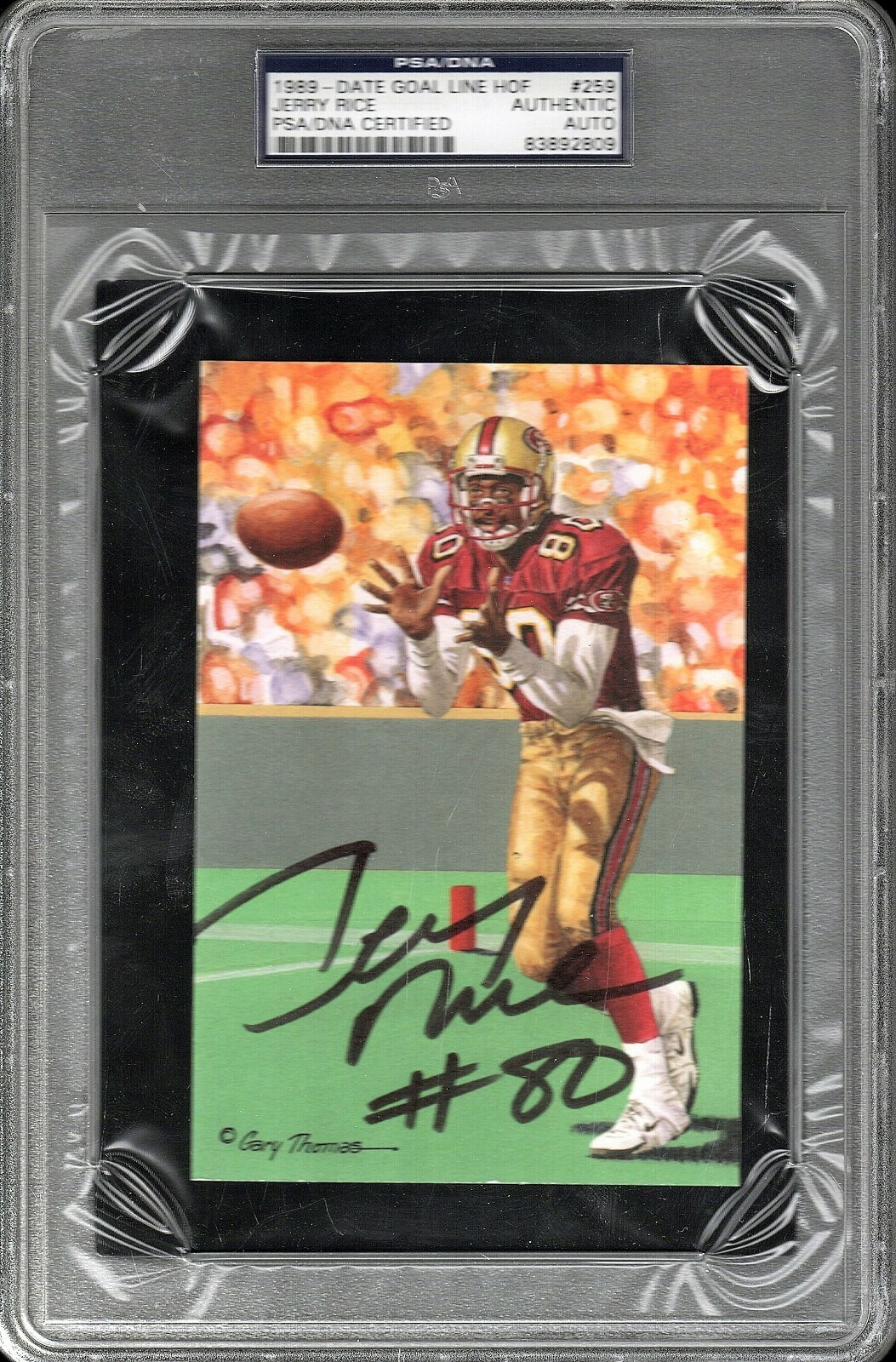 Jerry Rice Autographed Memorabilia | Signed Photo, Jersey, Collectibles ...