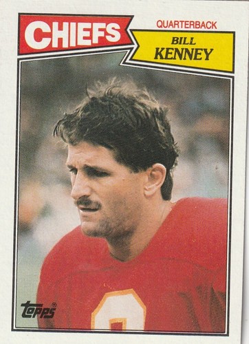 FREE SHIPPING-MINT-1987 Topps Bill Kenney Kansas City Chiefs #161 | eBay