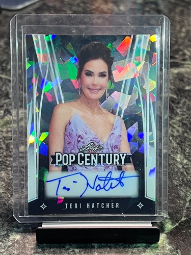 2025 Leaf Pop Century Crystal Teri Hatcher 1/1 Auto Autograph | eBay