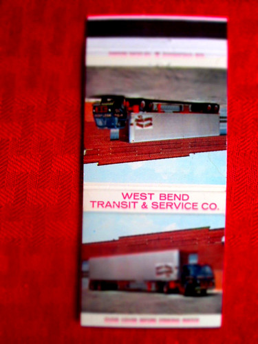 TRANSPORTATION / WEST BEND TRANSIT & SERVICE ( PIC-TRUCK ) WI 30 FS ...