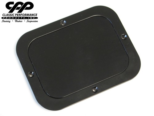 Billet Aluminum Black Rectangular Fuel Door Gas Fill | Hot Rod | Muscle ...