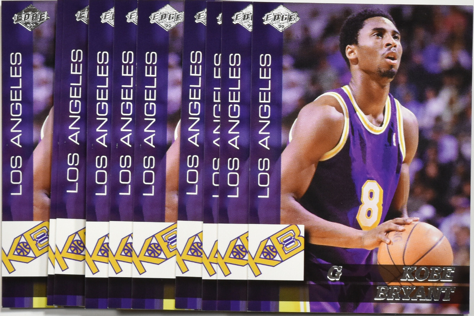 (5) Kobe Bryant Glossy 8x10 Photo File Licensed Hologram Picture in Top ...