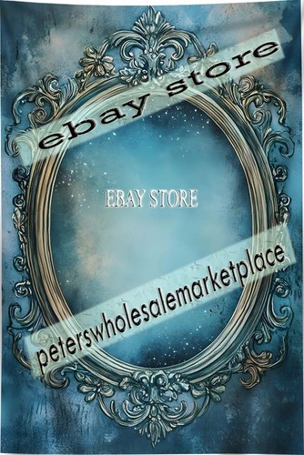 Vintage Moon Frame Tapestry Dream Portal Starry Night Art 39X59 in | eBay