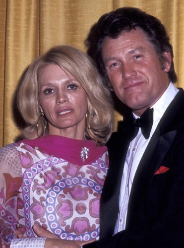 Angie Dickinson actor Earl Holliman attend Television Broadcasters- Old ...