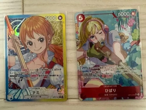 ONE PIECE Card Game A Fist of Divine Speed OP11 Nami Hibari leader | eBay