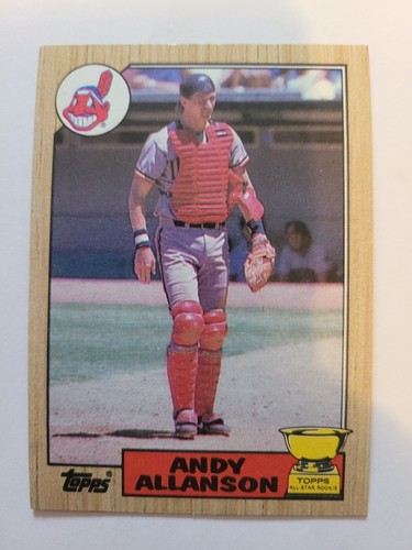 1987 TOPPS ANDY ALLANSON RC #436 NM | eBay