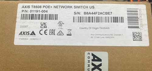 axis T8508 POE+ network switch | eBay