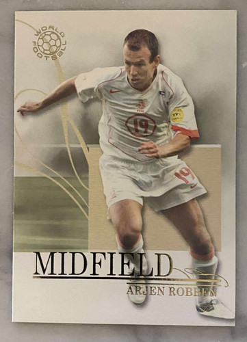 2005 Futera Unique World Football Arjen Robben #31 Netherlands Bayern ...