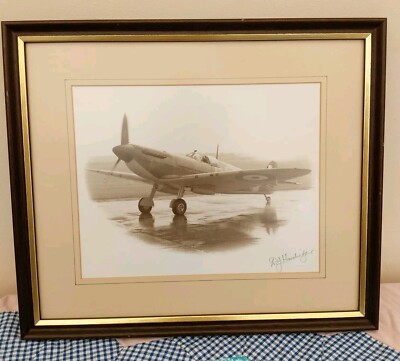 Framed Spitfire Print in Art Prints for sale | eBay