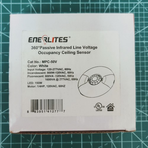 Enerlites Occupancy Ceiling Sensor Mpc-50v MPC50V for sale online | eBay