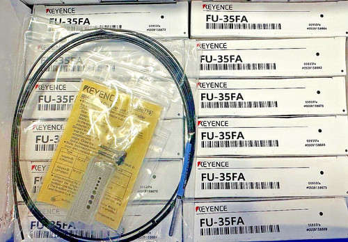 New In Box KEYENCE FU-35FA FU35FA Digital Fiber Optic Sensor Free ...
