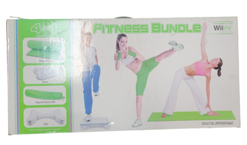 Digital Gadgets 4 in 1 Wii Fit Fitness Bundle Includes Mat Textured ...