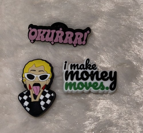 Cardi B Jibbitz Show Charms (3 Pack) | eBay