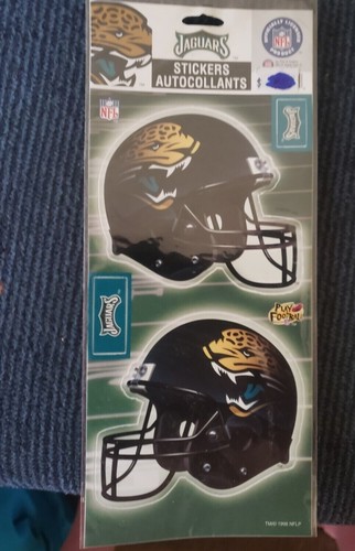 JACKSONVILLE JAGUARS NFL Team Logo Licensed Color Vinyl Decal Stickers ...