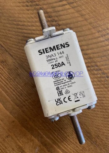 3PCS Siemens Fuse 3NA3 144 250A 500V 3NA3144 NH1-gG 250A 500V | eBay