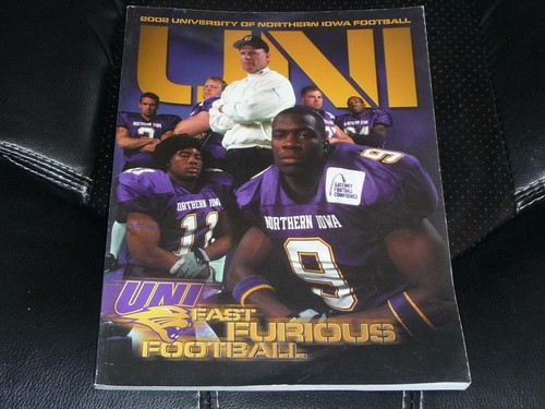 2002 NORTHERN IOWA COLLEGE FOOTBALL MEDIA GUIDE EX-MINT BOX 41 | eBay