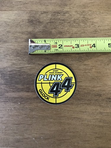 Glock Original Plink 44 G44 Sticker/ Decal Gun Tactical AR AK Approx 2. ...