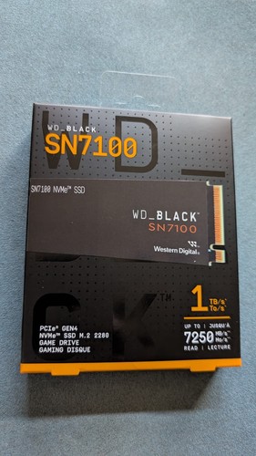 WD black SN7100 1tb nvme Brand New Sealed | eBay