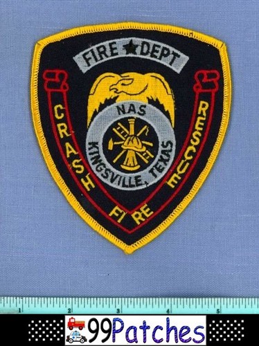 NAS KINGSVILLE TEXAS US Navy Military Airport ARFF CFR Fire Rescue ...