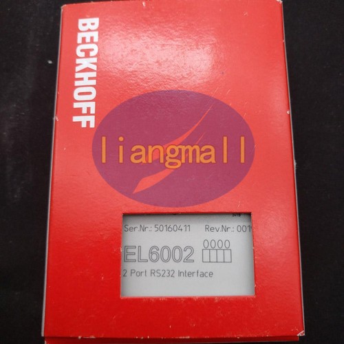 1PCS NEW Beckhoff EL6002 module | eBay