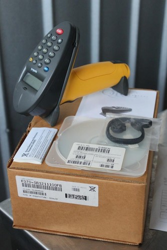 NEW Symbol P370 RF Scanner Phaser Laser Cordless Barcode Reader P370 ...