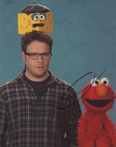 Seth Rogan- Signed Photograph (Sesame Street) | eBay