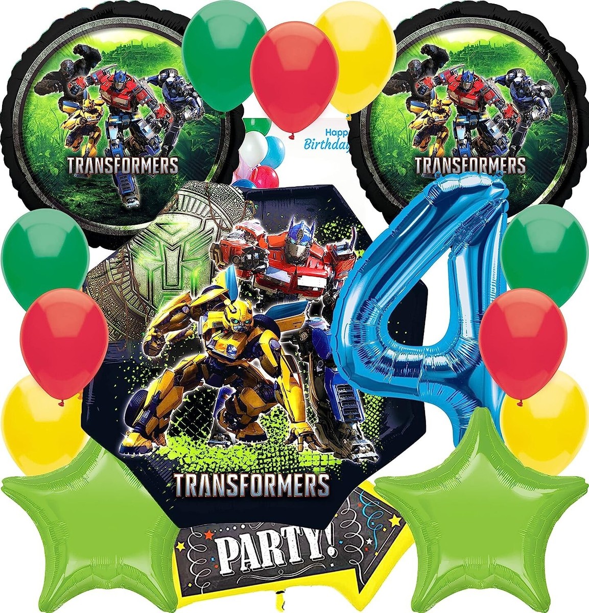 Juegos De Fiesta De Cumpleaños De Transformers Amazon.com: