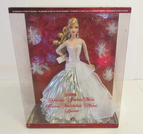 2008 Holiday Barbie Rare Foreign issue Barbie Doll NRFB Gem Mint Wow ...