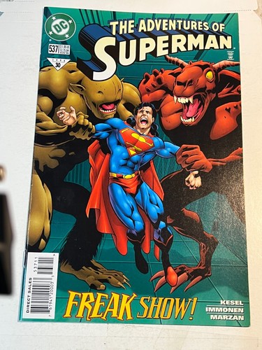 the adventures of superman #537 dc comics 1996 | Combined Shipping B&B ...