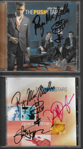 THE PUSH STARS (Lot-2 CDs) "After The Party"/"Opening Time" *SIGNED ...