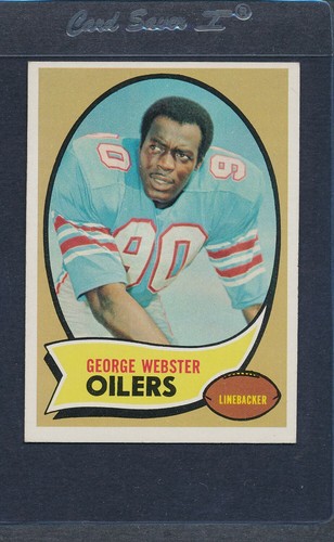 1970 Topps #120 George Webster Oilers EX/MT *7807 | eBay