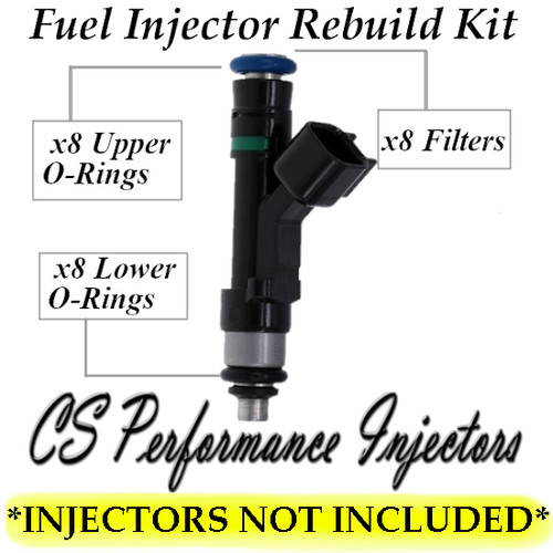 Fuel Injectors Rebuild Repair Kit fits 0280158083 for 06-11 Cadillac ...