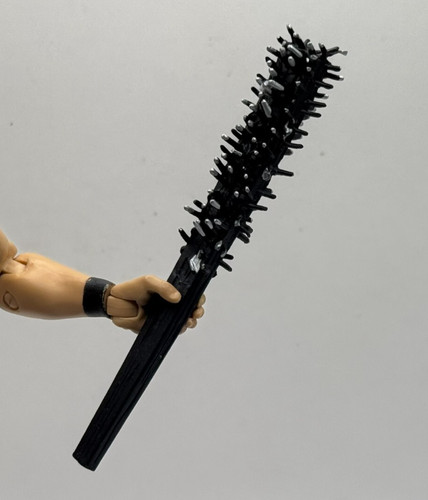 WWE Black Barb Wire Wood Weapon Hardcore Accessory Mattel Figure Prop 1 ...