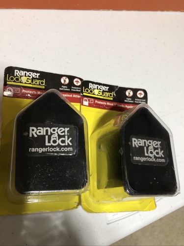 2--Ranger Lock Padlock Guards Hardened Steel Fits Most 15/16"- 1 3/16 ...