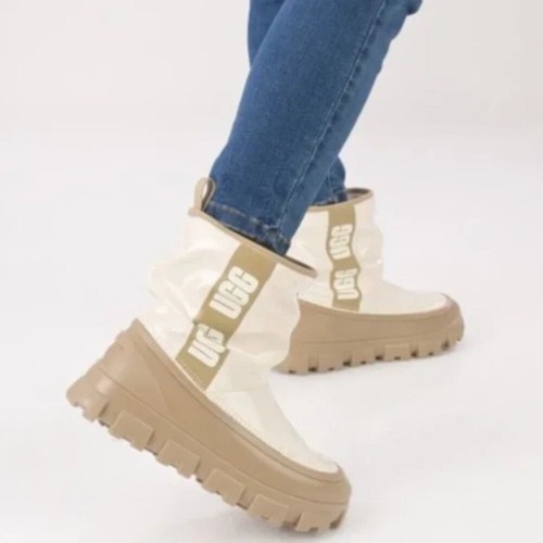 UGG Classic Brellah Mini Boot Mustard Seed Jasmine Women's Size 9 | eBay