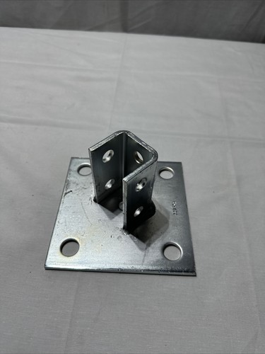 BLINE B280SQHDG Post Base 6" " -1/2" SQ Base Hot Dipped Galvanized for ...