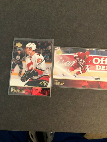 2003-04 UD Hockey 2 Card High Gloss lot / Hedican, Reinprecht | eBay