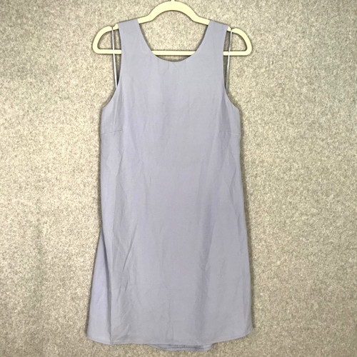 MNG Mango Dress Womens Large Blue Mini Twist Cutout Preppy Capsule ...