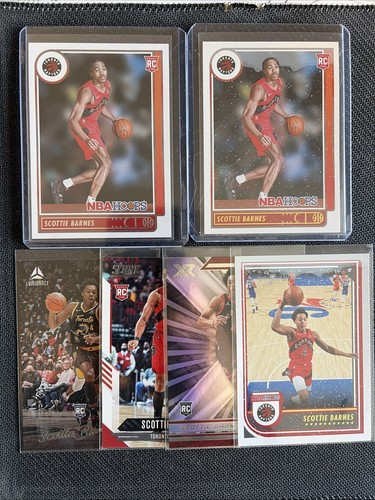 SCOTTIE BARNES 2021-22 NBA Hoops Holiday Winter Rookie Card RC Raptors ...