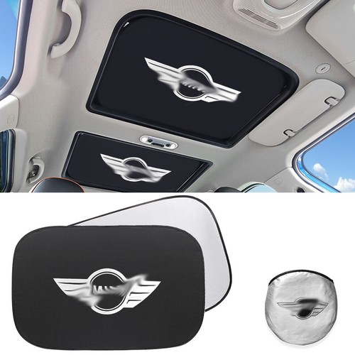 2x For MINI Cooper R54 R55 R56 R60 F55 F56 Sunroof Sun Shade Foldable ...