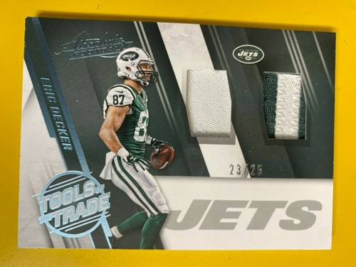 D54437 2016 Absolute Tools of the Trade Dual JERSEY Autograph #8 Eric ...