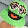 OSCAR Sesame Street Fitted Baseball Style Hat Cap OSCAR with GLASSES ...