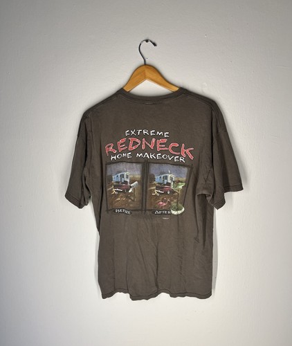 Redneck Extreme Home Makeover Tee XL – 2006 Buck Wear Graphic Y2K ...