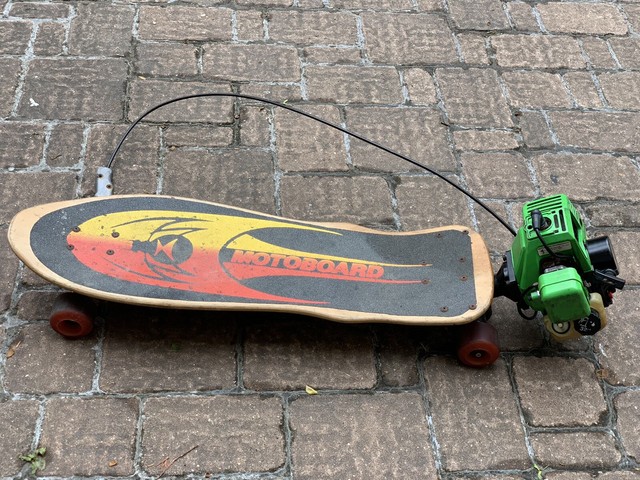 Gas Powered Skateboard