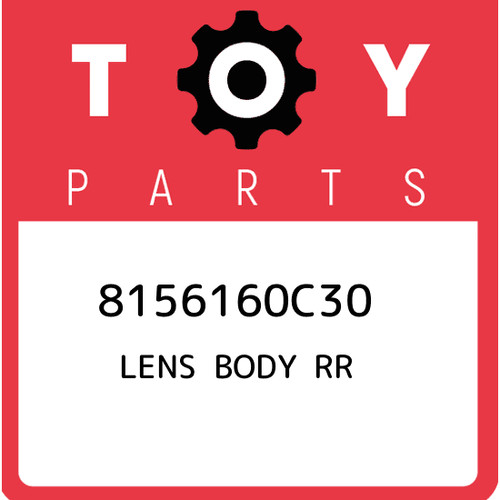 8156160C30 Toyota Lens body rr 8156160C30, New Genuine OEM Part | eBay
